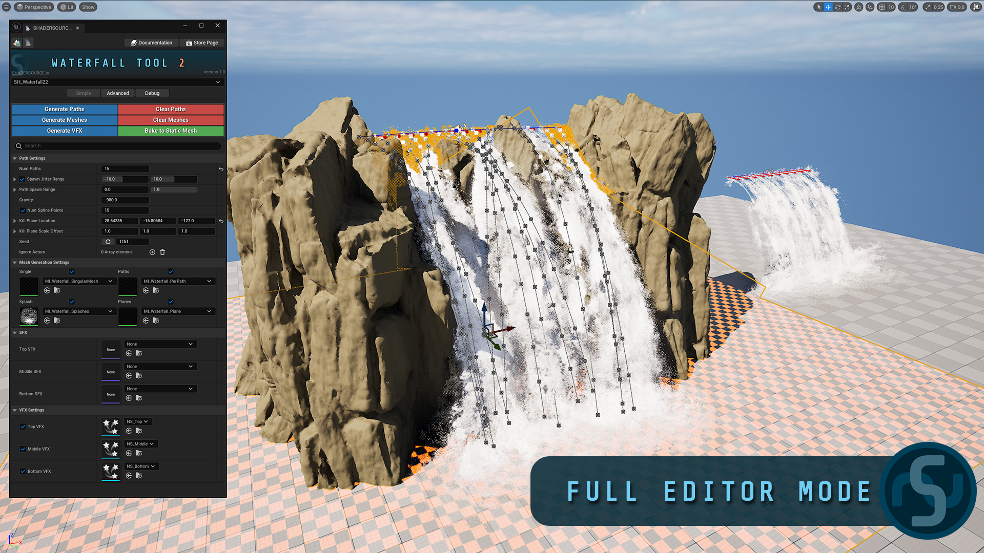 SHADERSOURCE: Waterfall Tool 2 – Aythan Maconachie